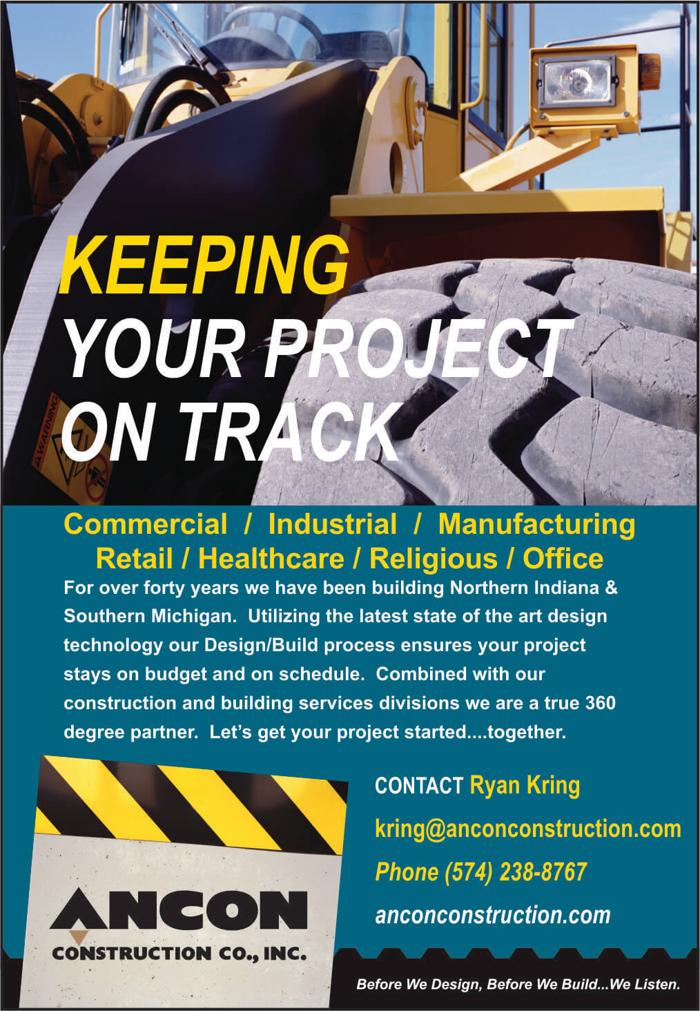 It's What We Do..... - Ancon Construction