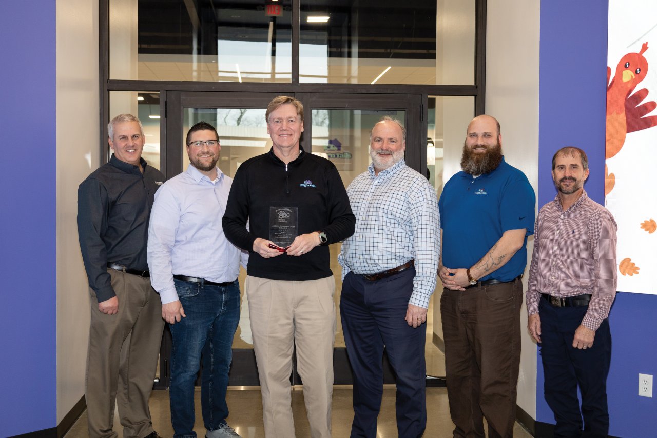 Ancon Construction Shares Award with Wag'n Tails - Ancon Construction