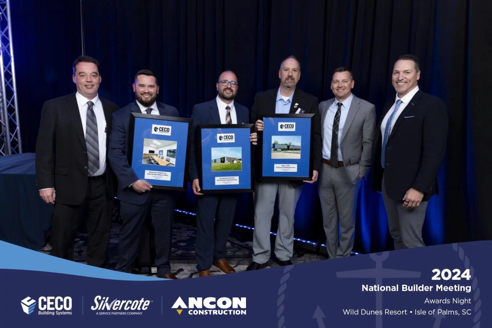 Ancon Construction Celebrates Several Awards from Ceco Building Systems ...